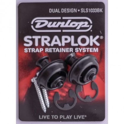 Music box
Jim Dunlop SLS1033BK STRAP Lock RETAINERS DUAL DESIGN