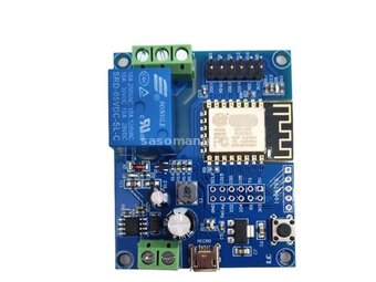 ESP8266 wifi relejni modul ESP-12F 5V-80V