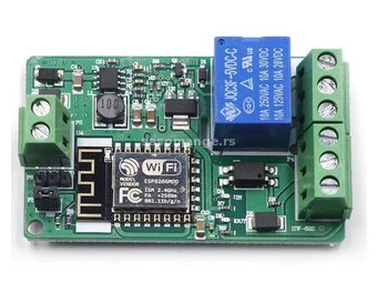 ESP8266 wifi relejni modul 7-32V