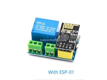 ESP8266 ESP-01S ESP01S 5V WiFi relej modul 1 kanal sa ESP-01