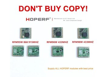 Lora modul RFM95W 915Mhz