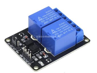 Arduino relejni modul 2 kanala napajanje 5v