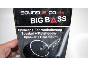 Zvucnik za bicikl Sound2Go Big Bass plus