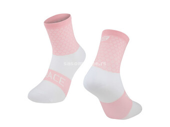 Force čarape trace, roze-bele l-xl/42-47 ( 900895 )