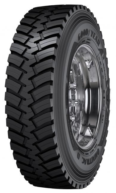 Goodyear OMNITRAC D HEAVY DUTY315/80 R22.5 OMNITRAC D HEAVYDUTY 156/150K 3PSF