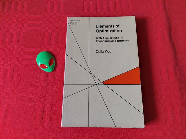 Elements of optimization - Delia Koo