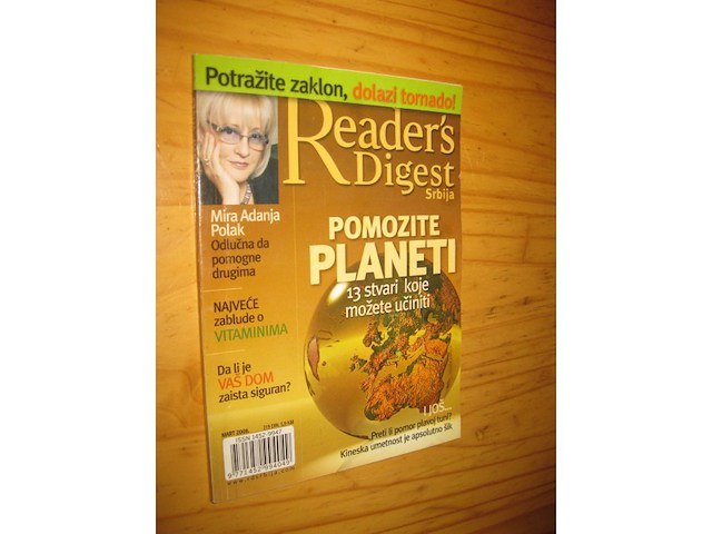 Reader`s Digest 2008 mart