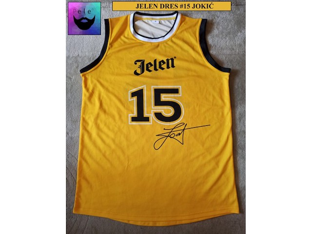 Kosarkaski dres - Jelen pivo #15 Jokic - NOVO