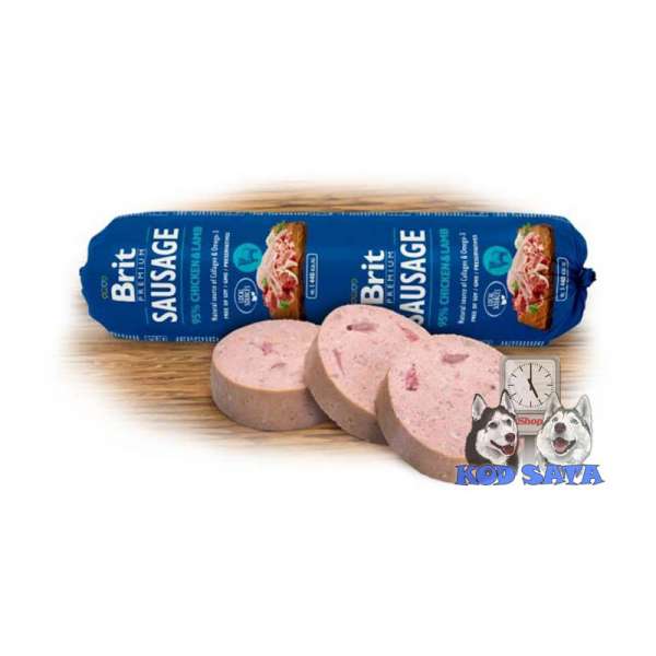 Brit Premium Kobasica Za Pse, Jagnjetina i Piletina 800g