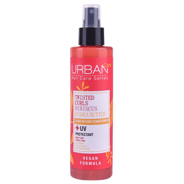 Balzam u spreju za kovrdžavu kosu URBAN CARE hibiskus i šea puter 200ml