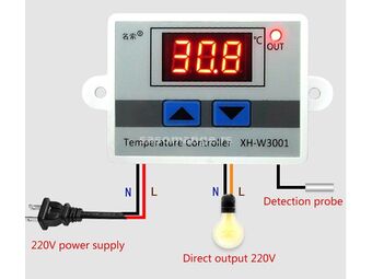Digitalni termostat za inkubatore 220V 1500W i na 12V