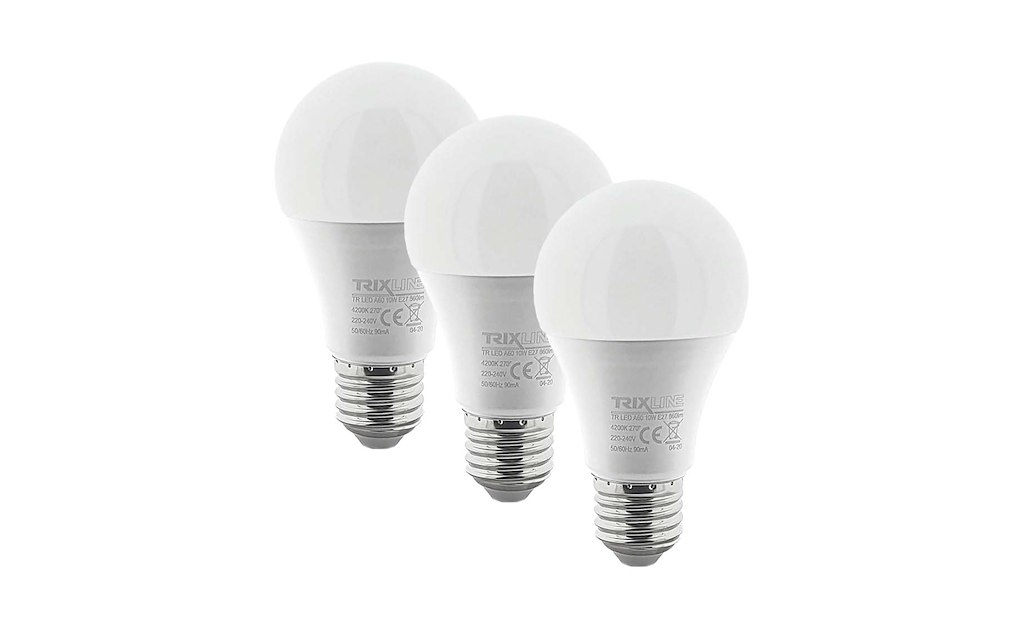 Sijalica LED E27 10W neutralno svetlo set 3kom