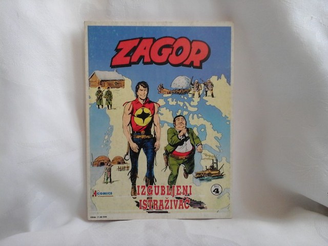 Zagor Izgubljeni istraživač broj 4