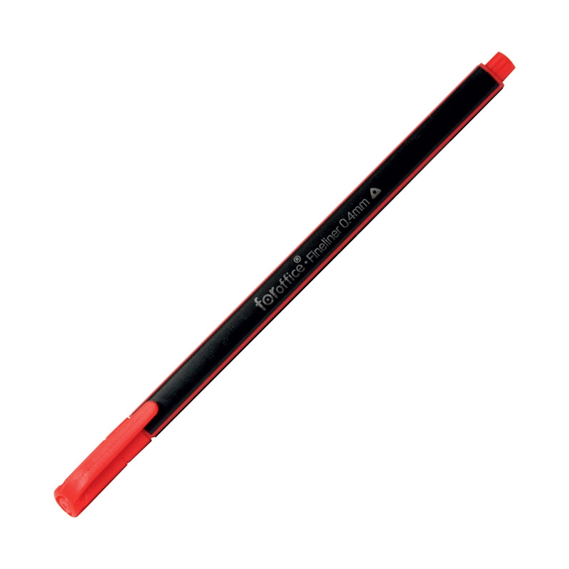 Flomaster fineliner 0,4mm FORoffice 18098 crveni