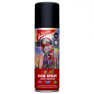 LA FIESTA Sprej u boji za kosu LA FIESTA crna 125ml