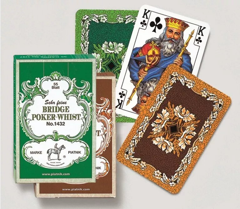 Piatnik PIATNIK KARTE 1/1-BRIDGE,POKER (1432)