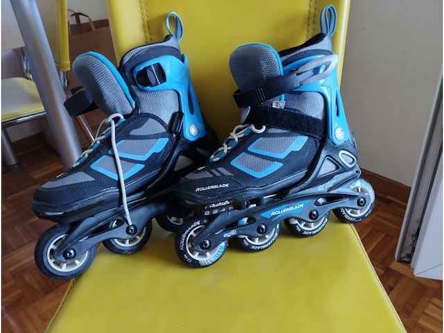 Rolleri 33-36.5 Adjustable, Rollerblade, 72 mm, 80A