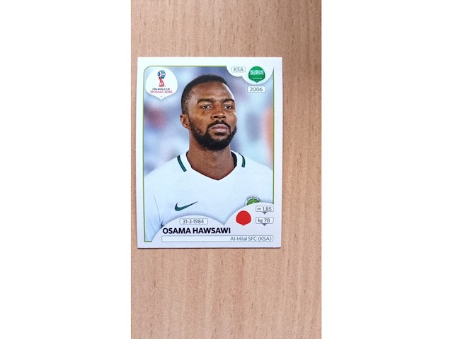 Panini Rusija Russia 2018 sličica broj 043