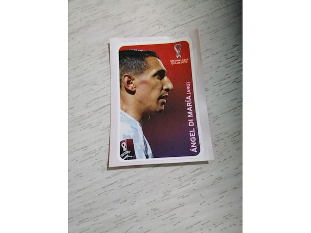 Panini FIFA 2022 Qatar Coca Cola - C3 Angel di Maria