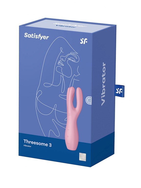 Satisfyer – Threesome 3 Pink Vibrator