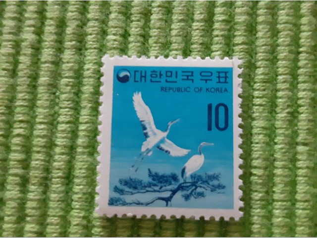 Marke 2014 J.Korea fauna ptice