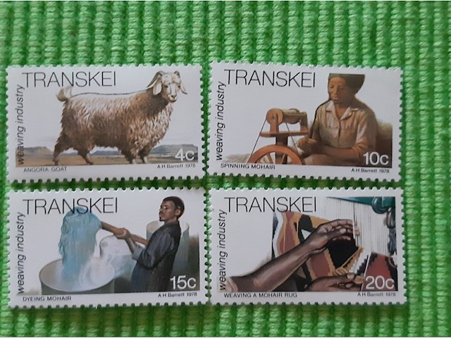 Marke 2007 Transkei cela serija 1978g