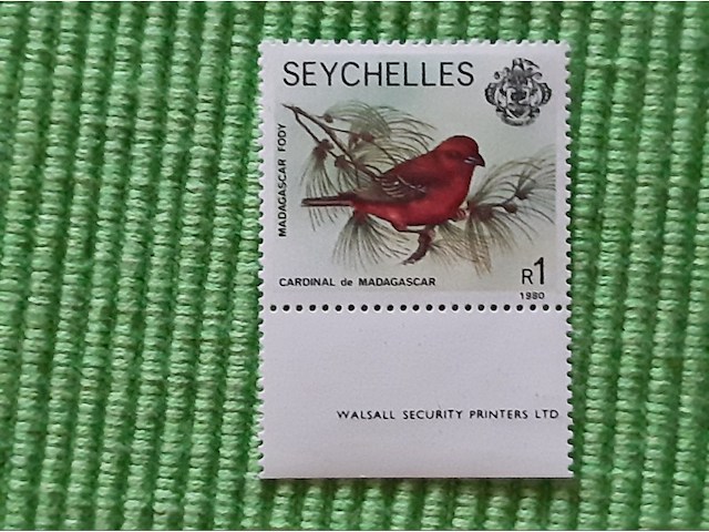 Marke 1993 Seychelles fauna ptice sa ozn.vrednosti R