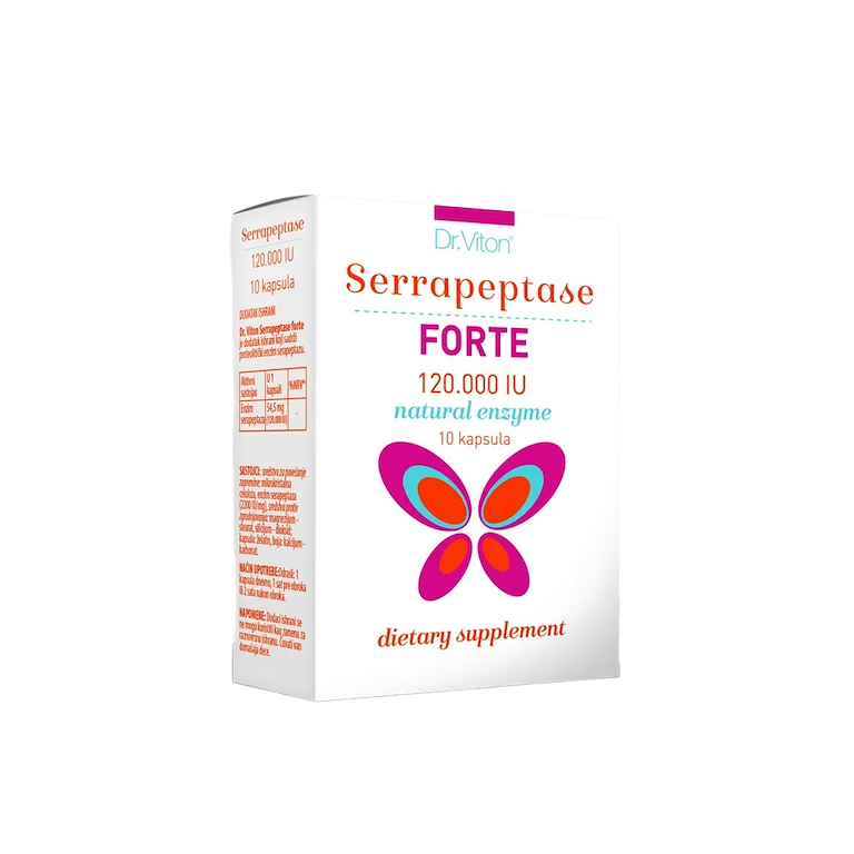 Dr. Viton Serrapeptase Forte 120.000 IU ( 10 tbl. )