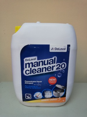 DETERDŽENT ZA RUČNO PRANJE OPREME ZA MUŽU “MANUAL CLEANER 20” DELAVAL, KONCENTRAT, 10 L