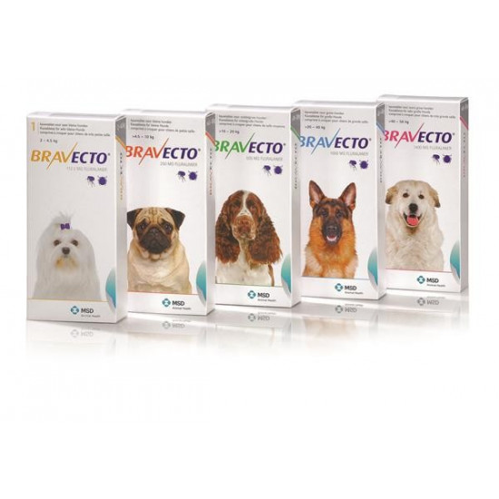 BRAVECTO Dog Tablete 10-20 kg