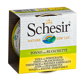 LETO Schesir Brodet Cat Tuna & Whitebaits 70 g (Pozvati za cenu)