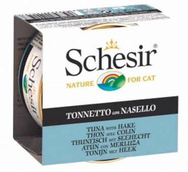 LETO Schesir Cat Tuna & Codfish 85 g (Pozvati za cenu)