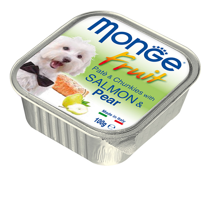 MONGE Fruit Salmon & Pear 100 g (Pozvati za cenu)