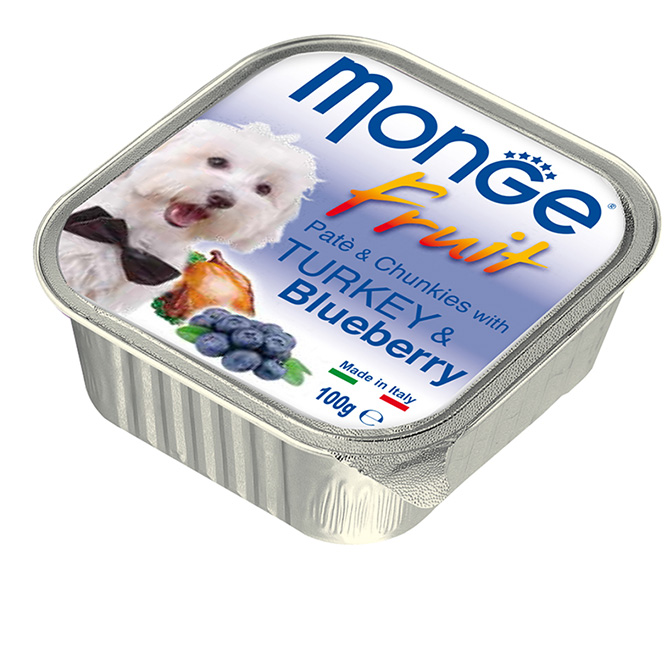 MONGE Fruit Turkey & Blueberry 100 g (Pozvati za cenu)