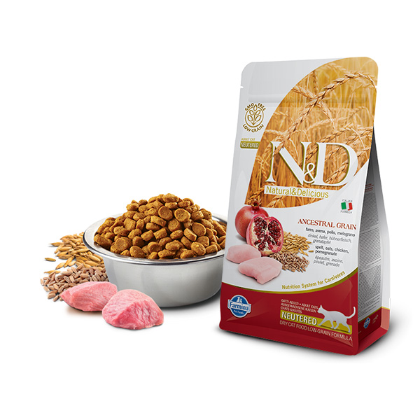 N&D Cat Low Grain Chicken & Pomegranate 1,5 kg (Pozvati za cenu)