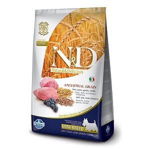 N&D LG Mini Lamb & Blueberry 7 kg (Cena po kg) (Pozvati za cenu)