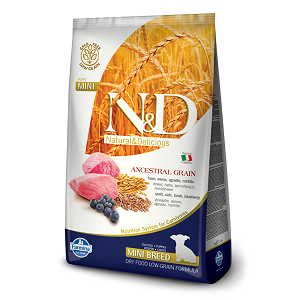 N&D LG Puppy Lamb & Blueberry Mini 7 kg (Cena po kg) (Pozvati za cenu)