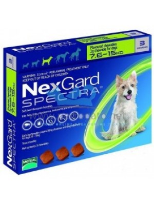 NEXGARD SPECTRA M (7,5-15 kg) – AKCIJA