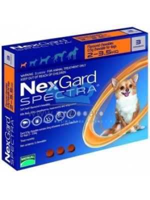 NEXGARD Spectra XS 2-3,5 kg – AKCIJA