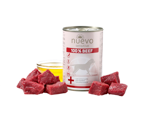 NUEVO Sensitive Monoprotein Beef 400 g (Pozvati za cenu)