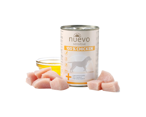 NUEVO Sensitive Monoprotein Chicken 400 g (Pozvati za cenu)