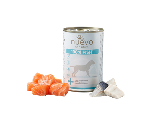 NUEVO Sensitive Monoprotein Fish 375 g (Pozvati za cenu)