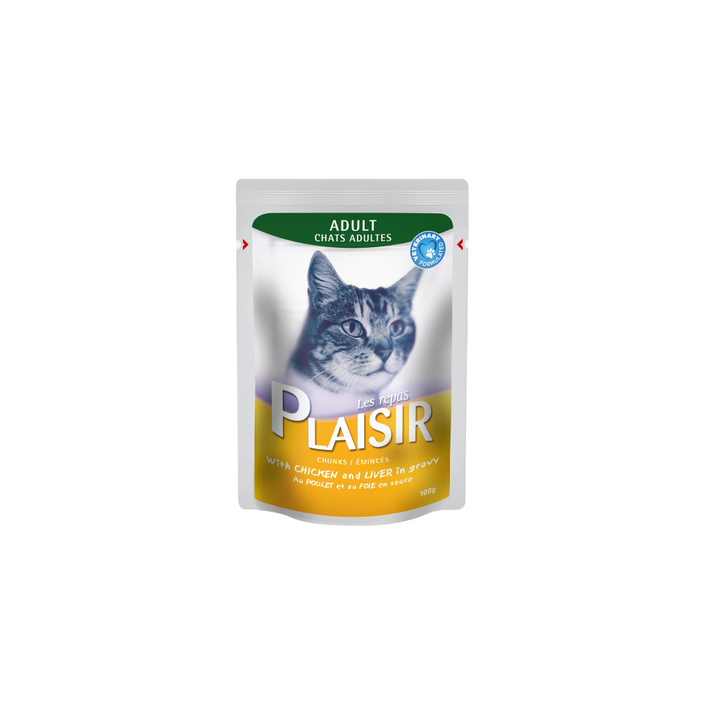 PLAISIR Cat Sauce Chicken & Liver 100 g (Pozvati za cenu)