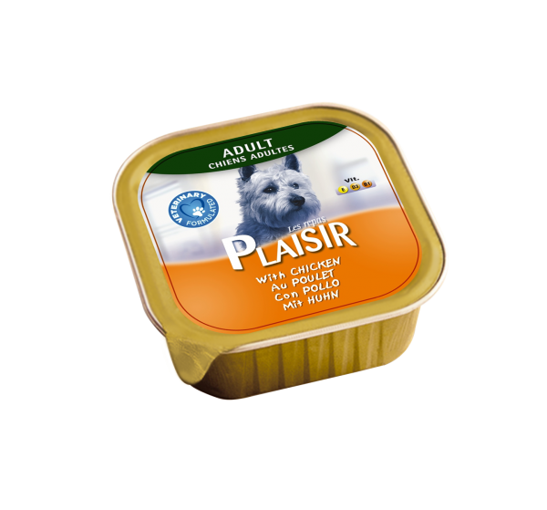 PLAISIR Dog Pate Chicken 150g (Pozvati za cenu)