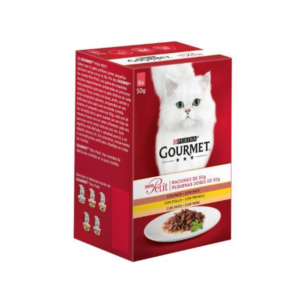 PURINA Gourmet Mon Petit Cat Chicken 6×50 g (Pozvati za cenu)