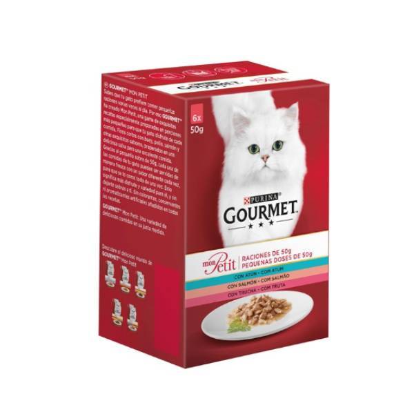 PURINA Gourmet Mon Petit Cat Tuna 6×50 g (Pozvati za cenu)