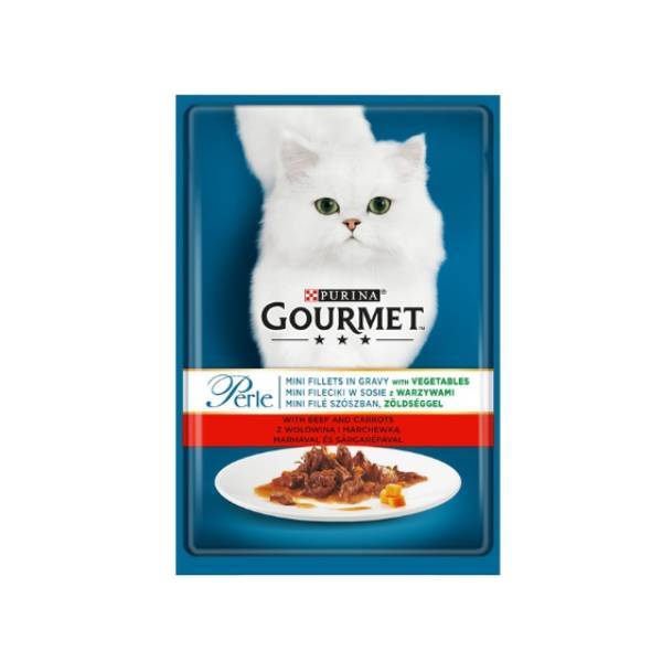 PURINA Gourmet Perle Cat Beef 85 g (Pozvati za cenu)