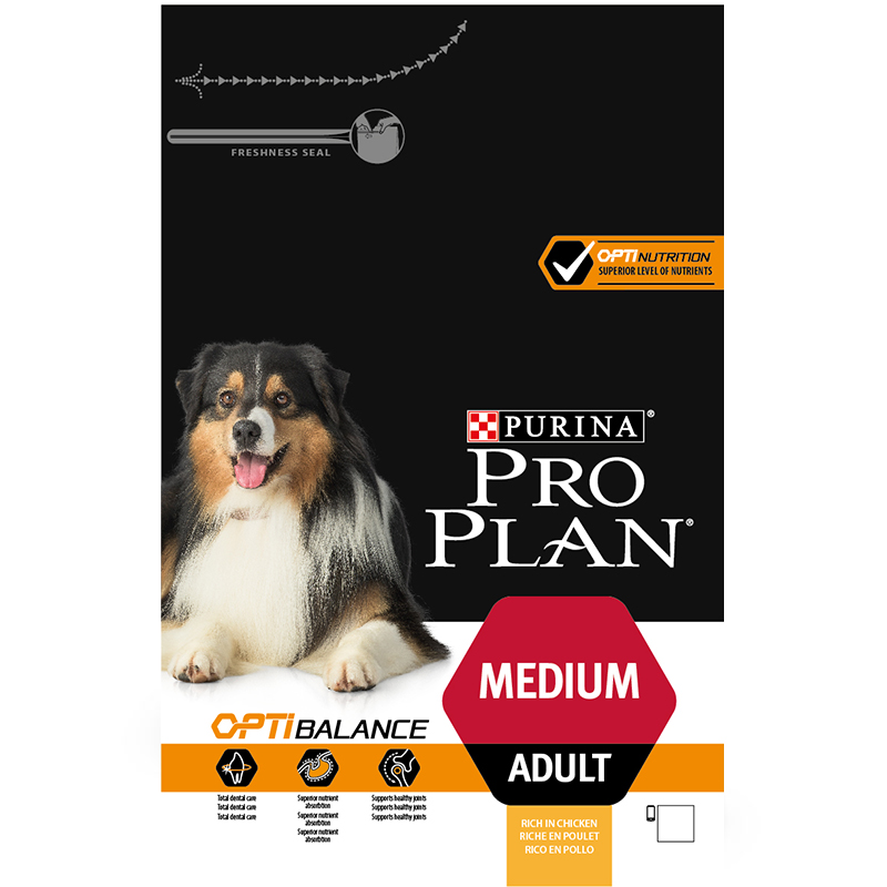 PURINA Pro Plan Medium Adult Chicken 14 + 2,5 kg (cena po kg) (Pozvati za cenu)