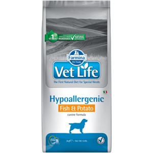 VET LIFE Hypoallergenic Fish & Potato 12 kg (Pozvati za cenu)