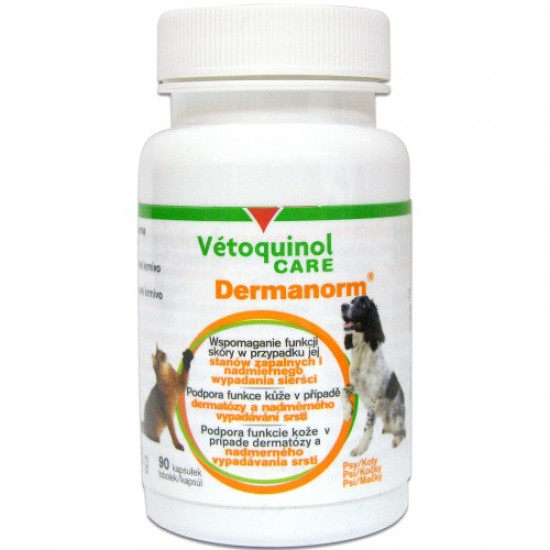 VETOQUINOL Dermanorm 90 tableta